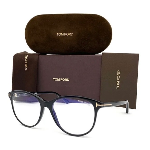 Tom Ford | Accessories | Tom Ford Ft5544b 0 Black Demo Lens 53mm ...